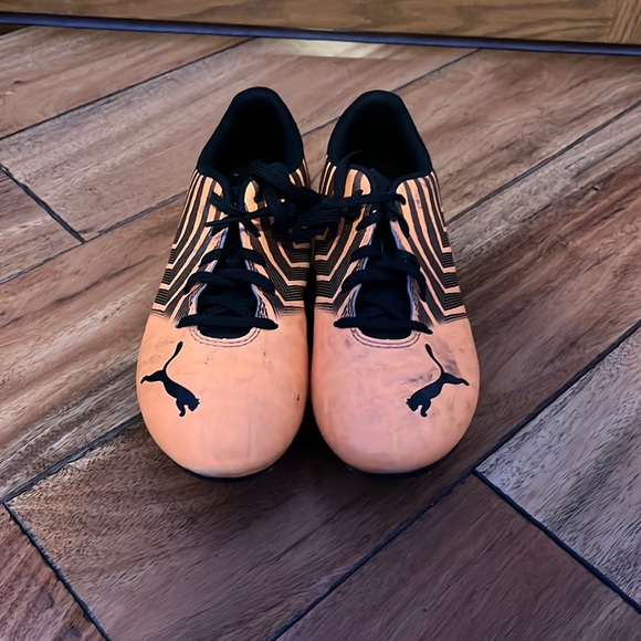 Puma | Shoes | Puma Cleats Bright Orange | Poshmark